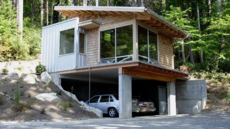 53 Casas de Campo para Terreno em Aclive ou Declive